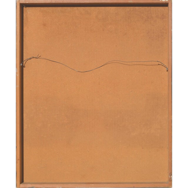 Albert Anderson Clymer Mid-Century Modern "Tiburon Wharf" Acrylic on ...