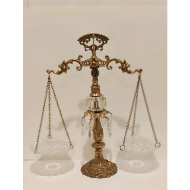 1960s Hollywood Regency Ornate French Style Decorative Balance Scale ...