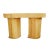 Deco Rattan Stick Console Table | Chairish