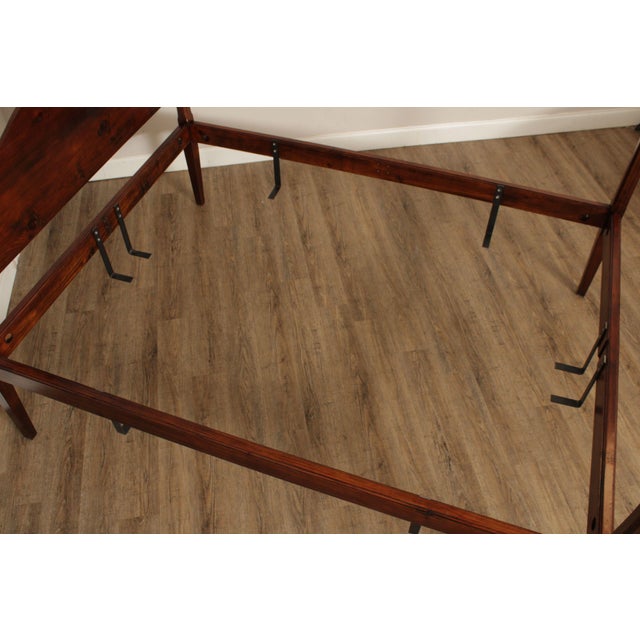 1980s Stephen Von Hohen Shaker Style Pine Queen Poster Bed | Chairish