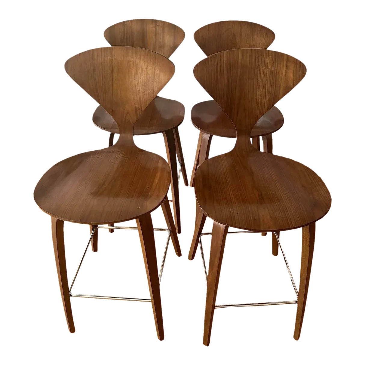 Cherner Classic Counter Stools - Set of 4 | Chairish