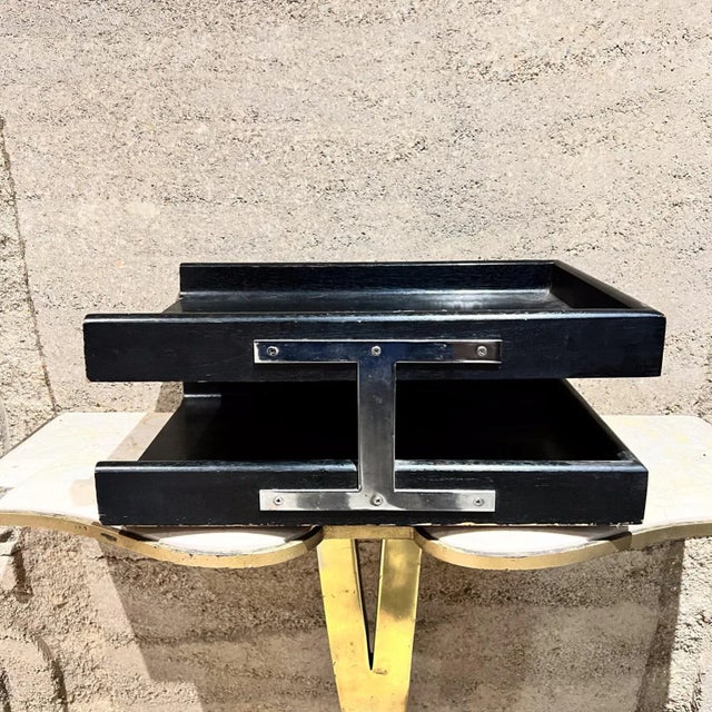 1960s Peter Pepper Products Double Letter Office Tray | Chairish