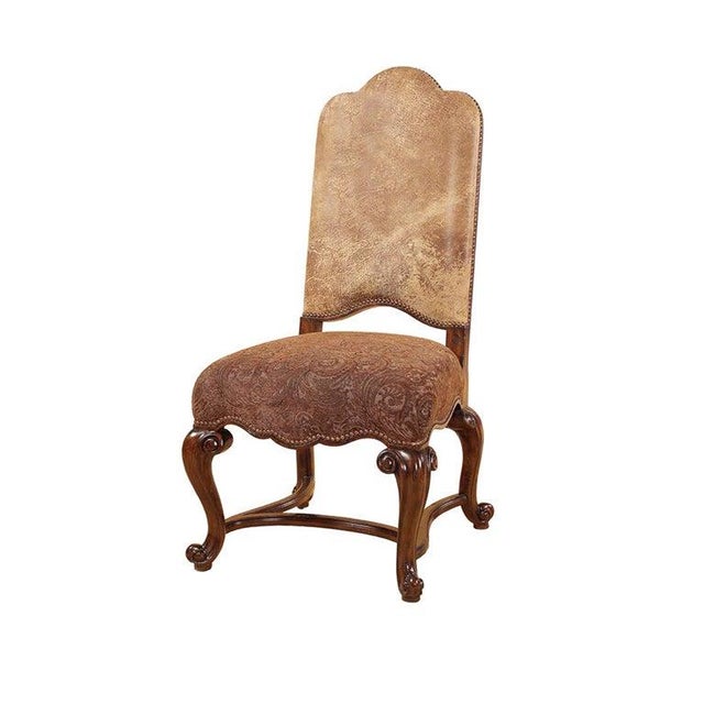 Tuscan Style Dining Chairs Set of 6 | Chairish