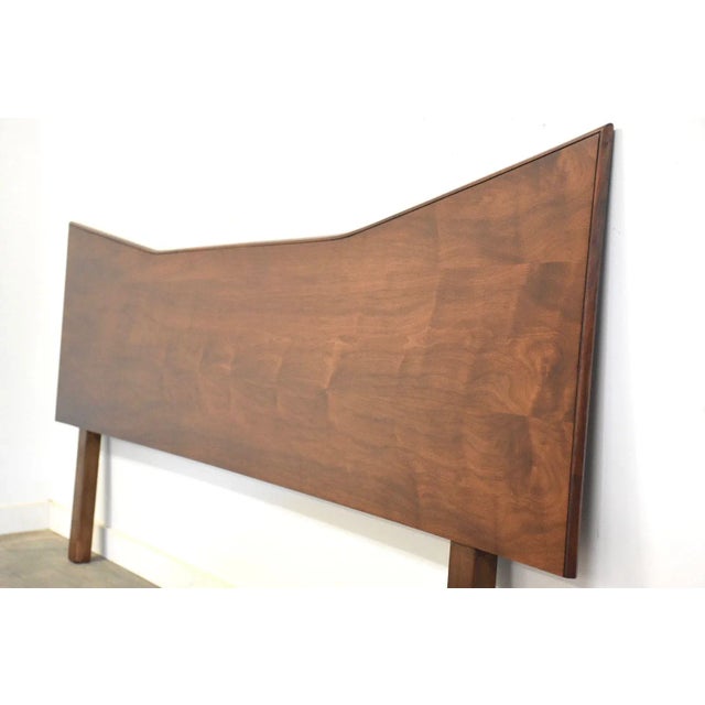 Walnut King Headboard | Chairish
