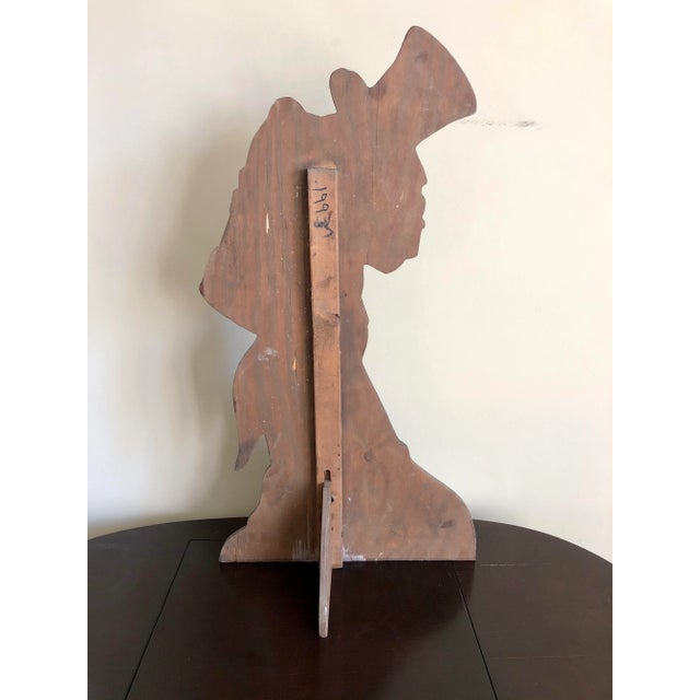 1990s Hand Painted Frog Butler Dummy Board | Chairish