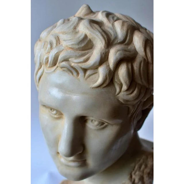 20th Century Italian Sculpture Lisippea Apoxiomenos Head in Marble ...