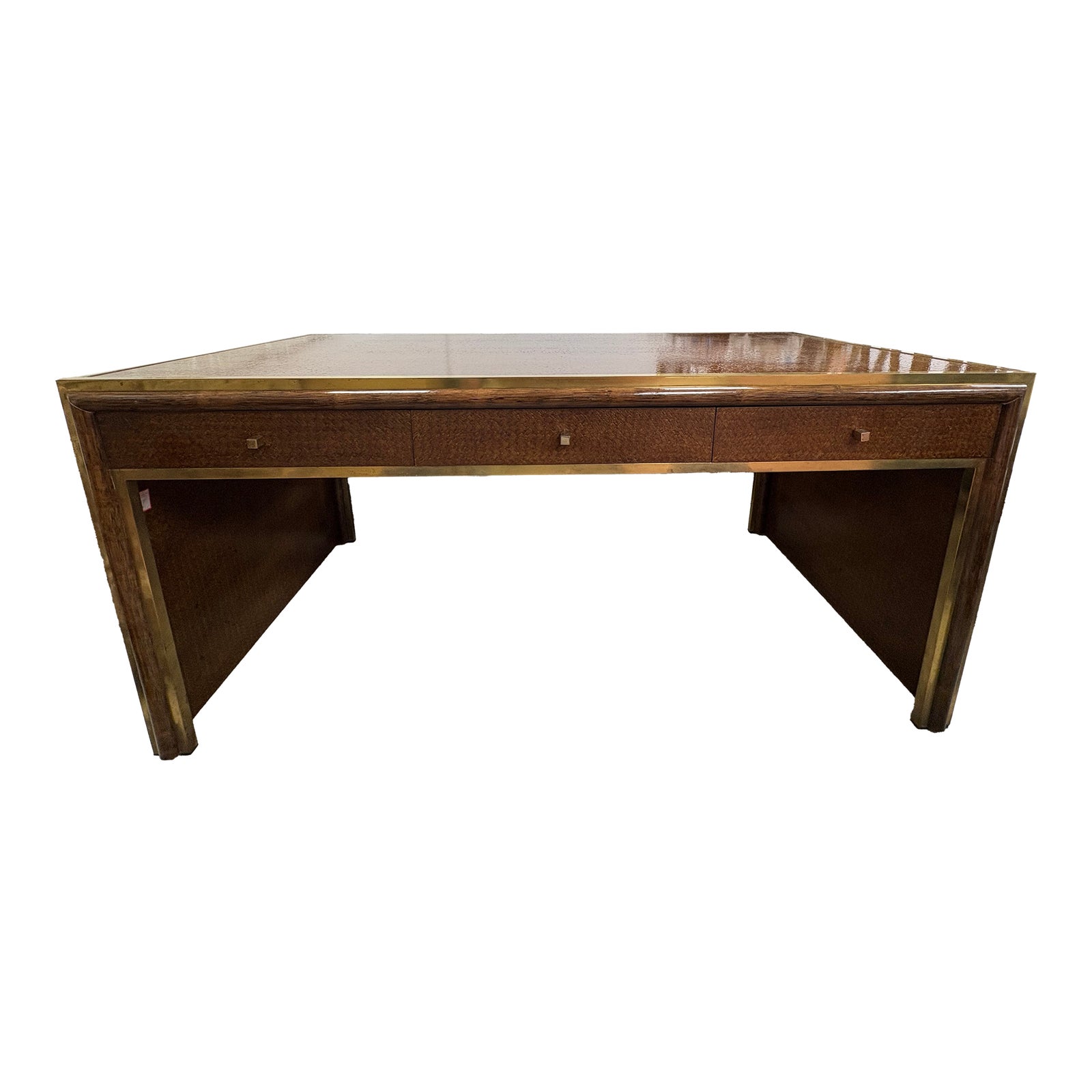 1970s Italian Modern Desk Designed by Sandro Petti | Chairish