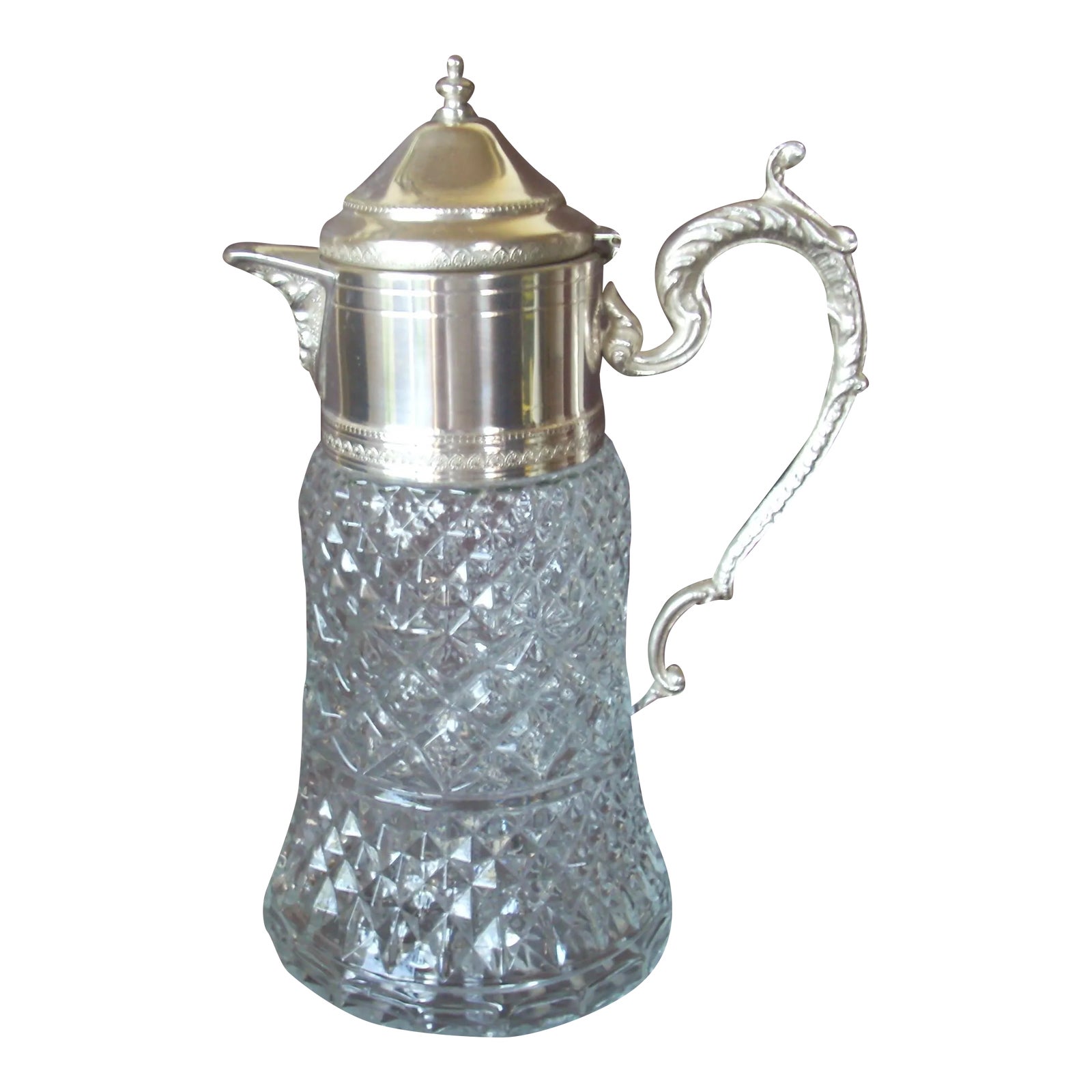 Vintage Wine Pitcher | Chairish