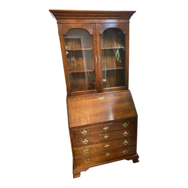 Early 20th Century Monitor Furniture Secretary | Chairish