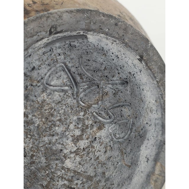 Mid 20th Century Signed James Loso Vase Raku Pottery Art Vessel | Chairish
