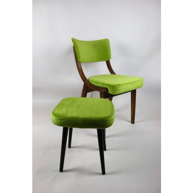 Vintage Green Dining Chair, 1970s | Chairish