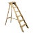 Early 20th Century French Pine Tradesman's Ladder | Chairish
