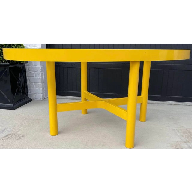 Oval Mid-Century Modern Syroco Dining Table, 1970s | Chairish