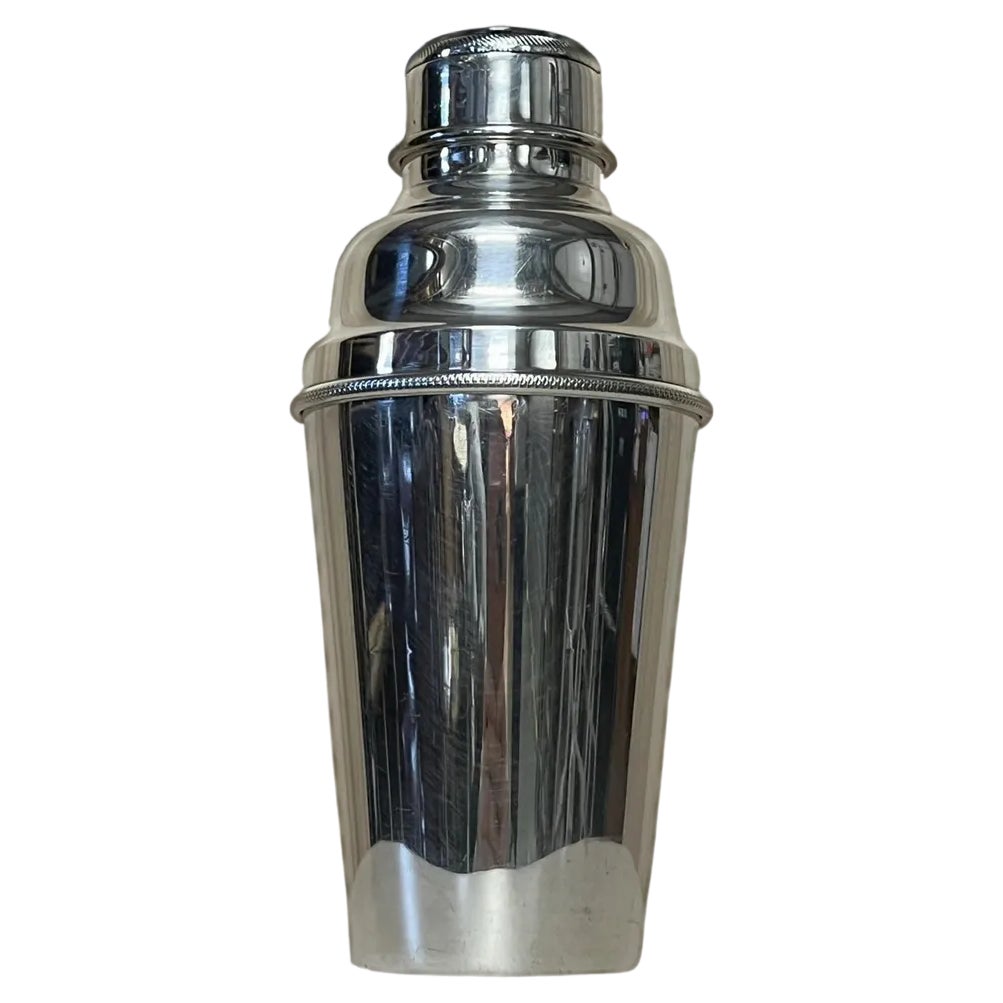 Antique Art Deco Silver Plated Cocktail Shaker from Asprey & Co London ...