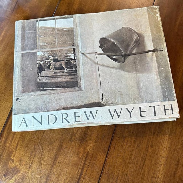 First Printing Andrew Wyeth Book by Richard Meryman 1968 Hardcover 67 ...