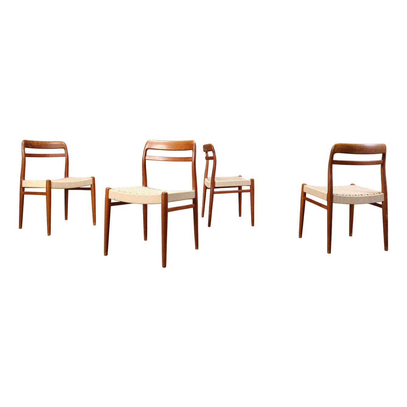 Vintage Model 145 Chairs from Alf Aarseth, 1960s, Set of 4 | Chairish