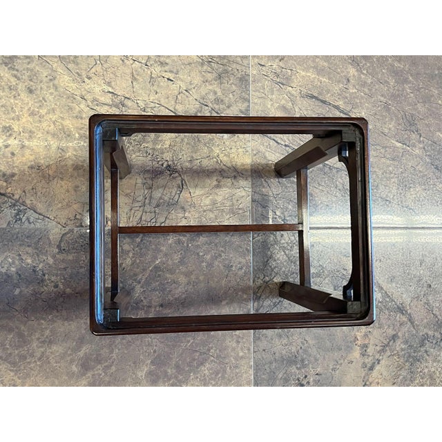 Antique Humidor Side Table | Chairish