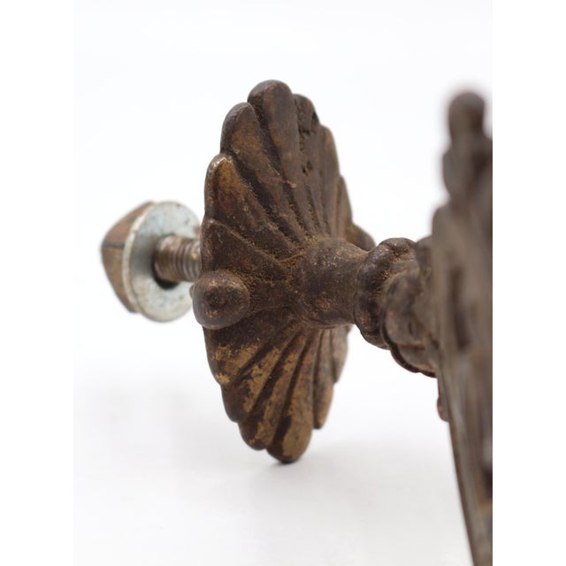 Early 20th Century Pair of Victorian Bronze Finish Cast Iron Hall Tree ...