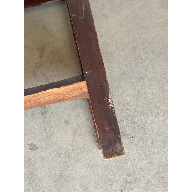Early 20th Century Primitive Farmhouse Table | Chairish