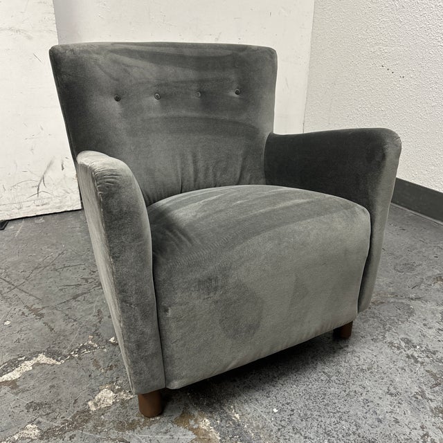 Custom Design Lounge Arm Chair | Chairish