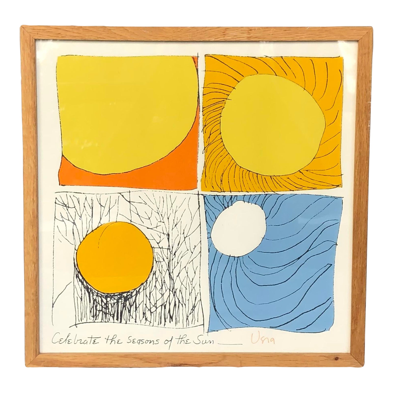 Silk Screened Art Print by Vera Neumann | Chairish