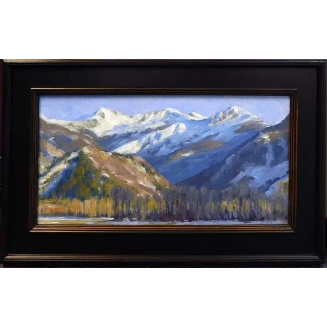 Robert Bob Rohm "On the Way to Aspen" Original Oil on Board Landscape ...