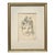Vintage Drawing of a Young Girl by Robert Whitmore 1943 | Chairish