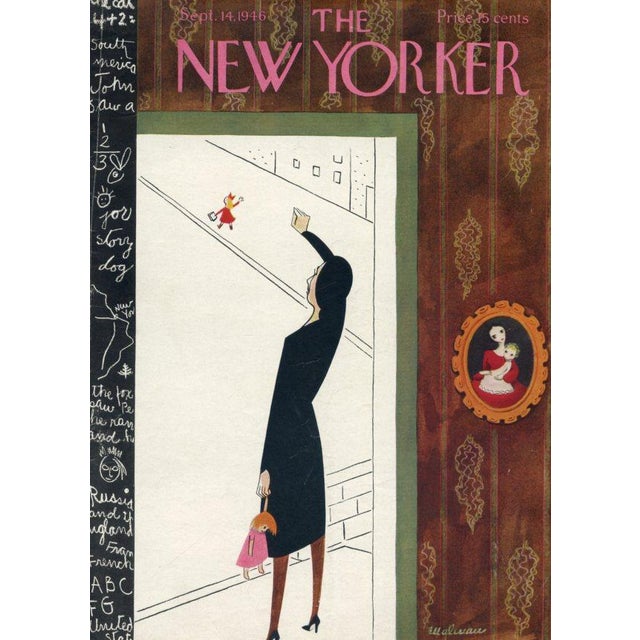 1946 Vintage New Yorker Cover, September 14 (Christina Malman ...