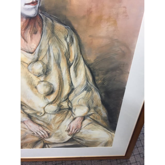 1960s Schoneberg Pastel Pierrot Gaspar Signed | Chairish