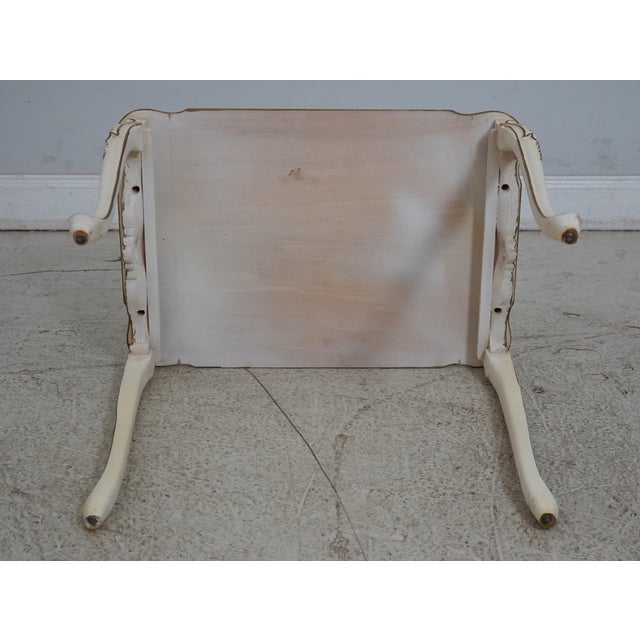 Italian Style Paint Decorated Nesting Stack Tables | Chairish