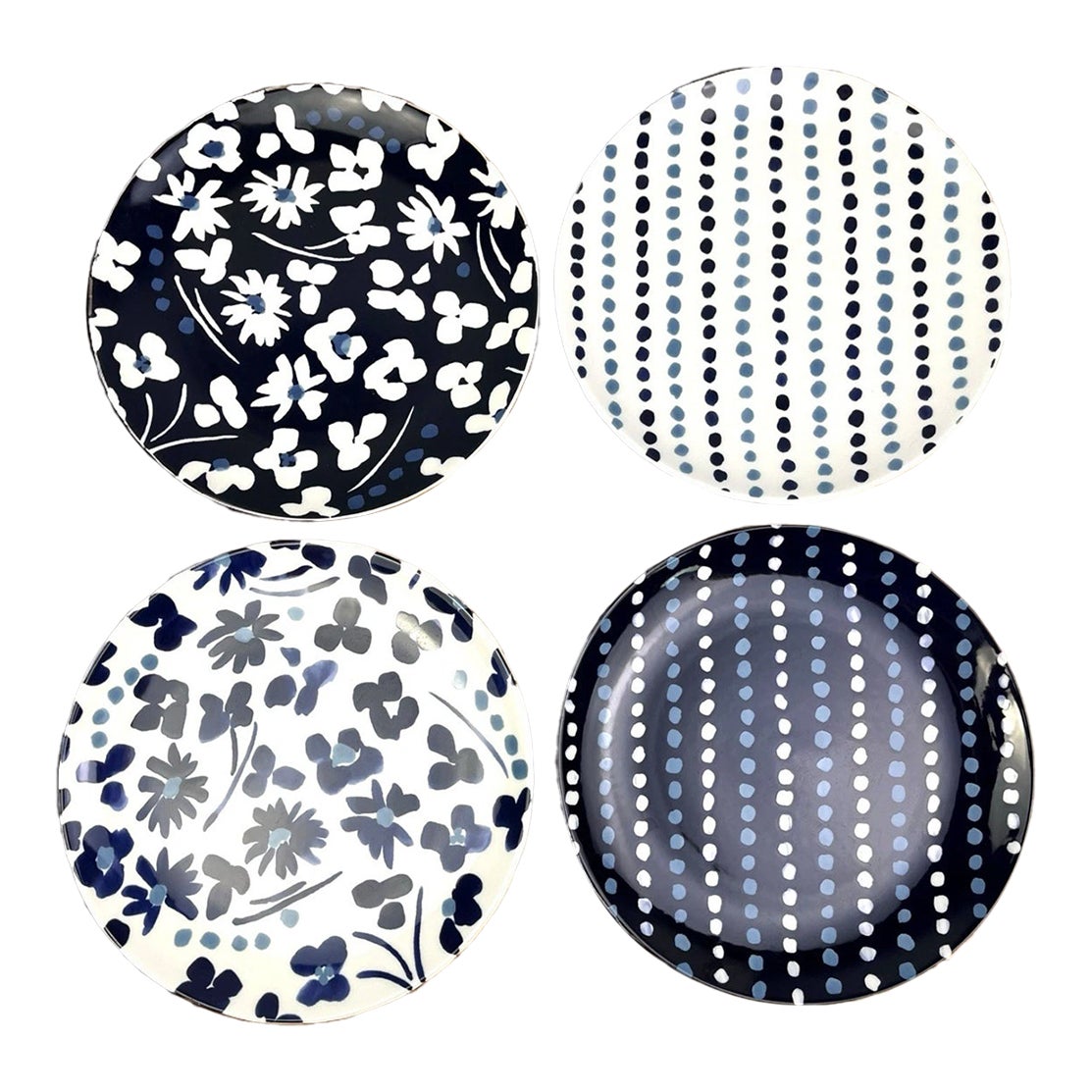 1990s Kate Spade Lenox Salad Dessert Plates-Set of 4 | Chairish