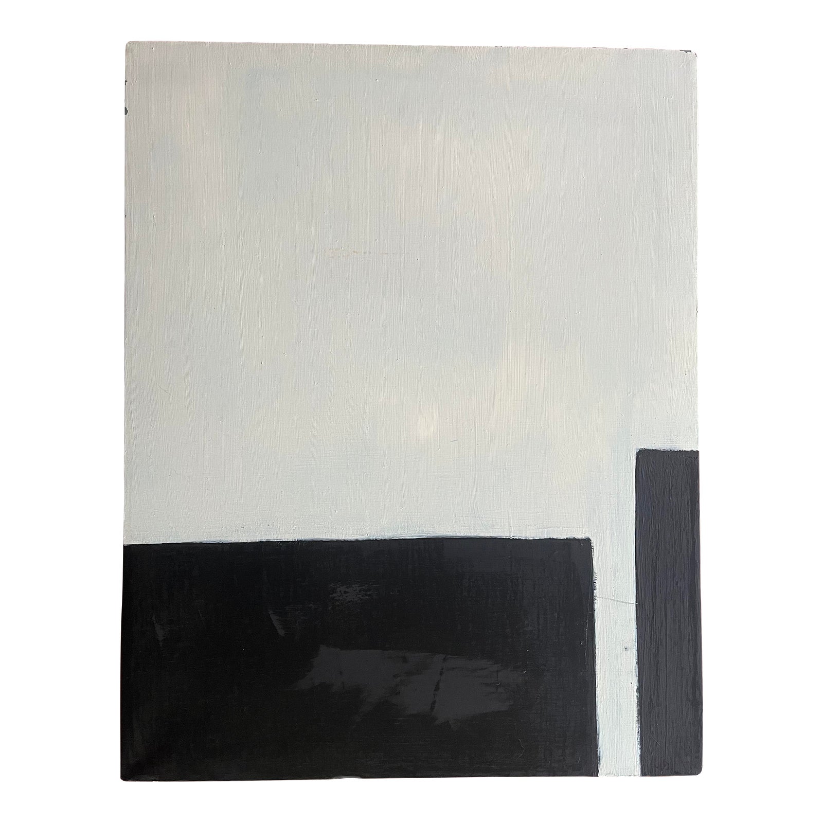 Vintage Abstract Painting "Brooklyn New York" 1980s by Paul Rinaldi ...