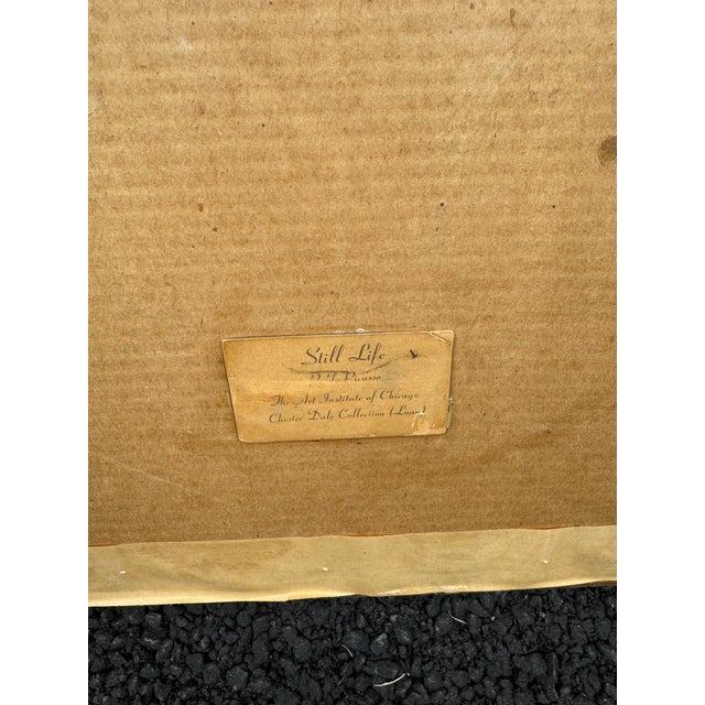 1950 Framed Picasso Print. | Chairish