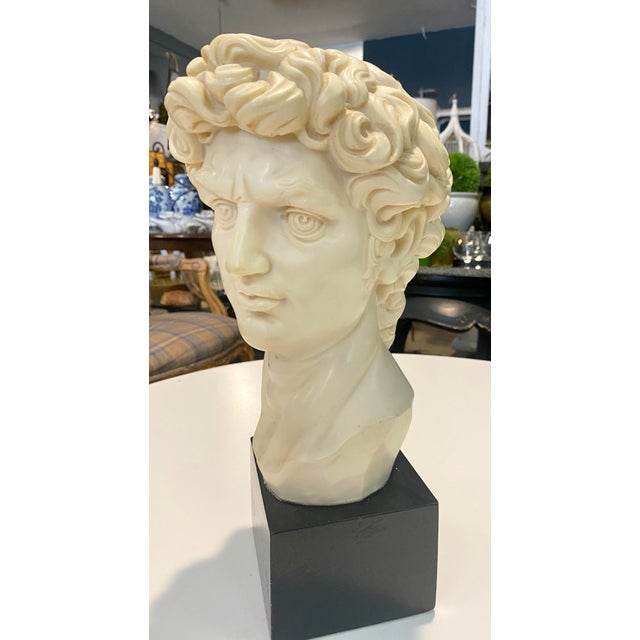 Vintage David Bust | Chairish