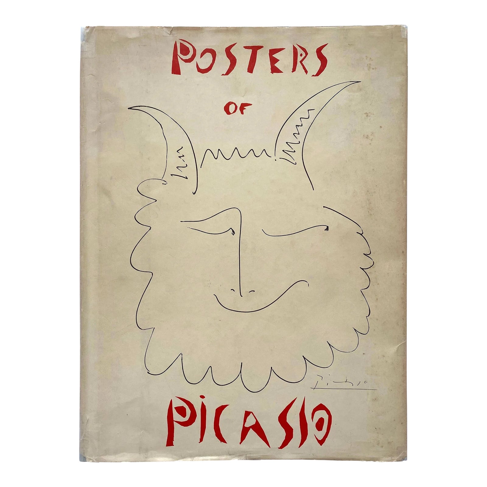 " Posters of Picasso " Rare Vintage 1957 1st Edtn Mid Century Modernist ...
