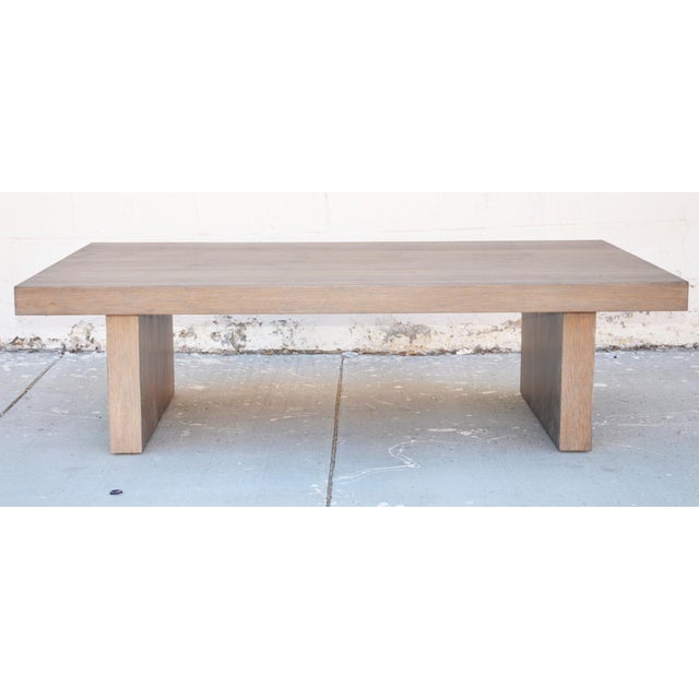 Rift Sawn Oak Coffee Table Made to Order by Petersen Antiques | Chairish