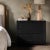 Four Hands Millie Nightstand, Drifted Matte Black | Chairish