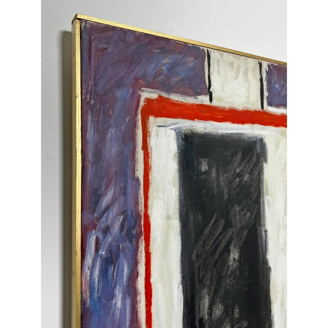 Modernist Abstract Painting by Ny Expressionist Phillip Callahan, Circa ...