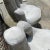 1990s Substantial Sculptural Concrete Hand Chairs - a Pair | Chairish