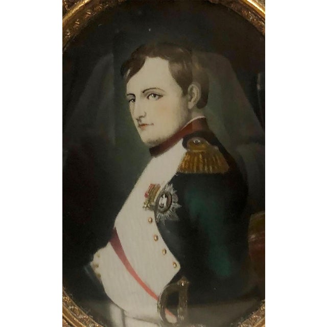 19th Century Napoleon Bonaparte on Ivory | Chairish