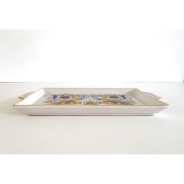 Deruta Raffaellesco Italian Dragon Serving Platter, 15" | Chairish