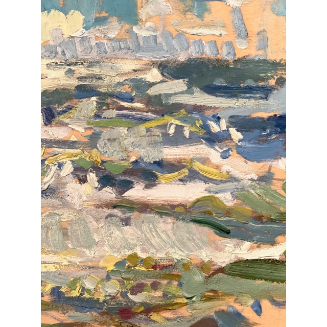 Abstract Expressionist Original "Outer Banks, North Carolina Seascape ...
