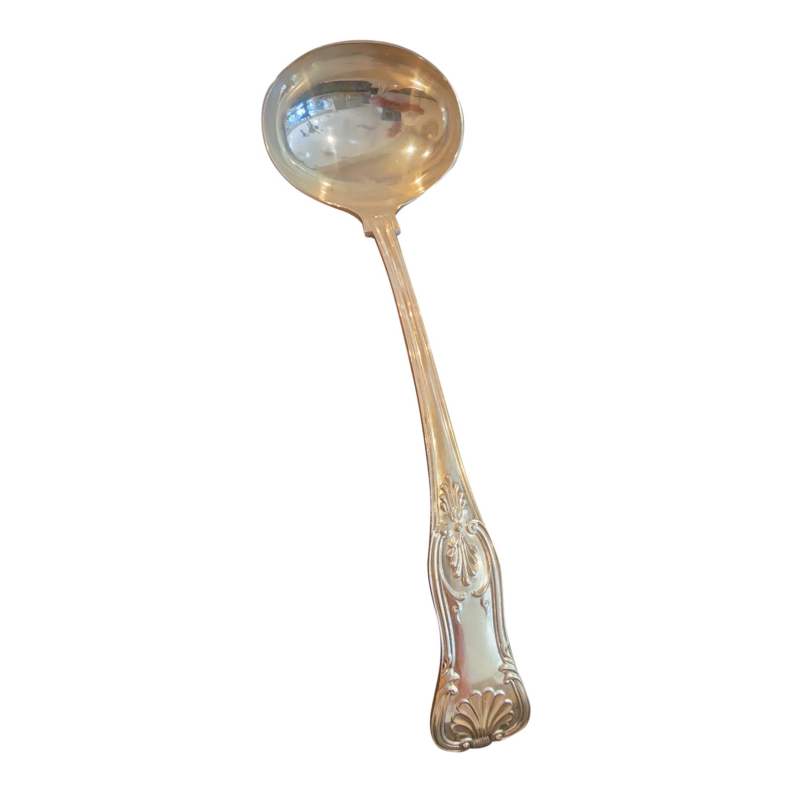 Antique Sterling Silver Kings Pattern Ladel Sheffield Joseph Rodgers ...