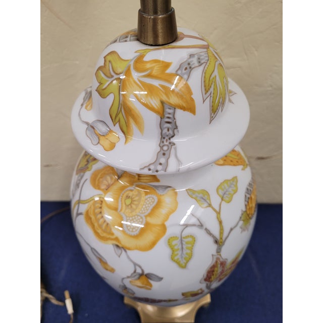 1950's Italian Porcelain Lamp by Marbro Lamp Co. | Chairish