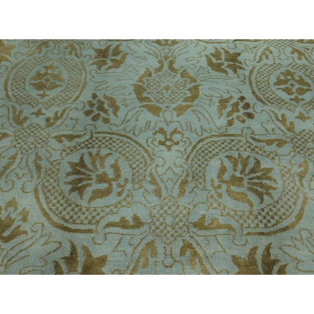Transitional Hand Knotted Rug 51x 79 Chairish