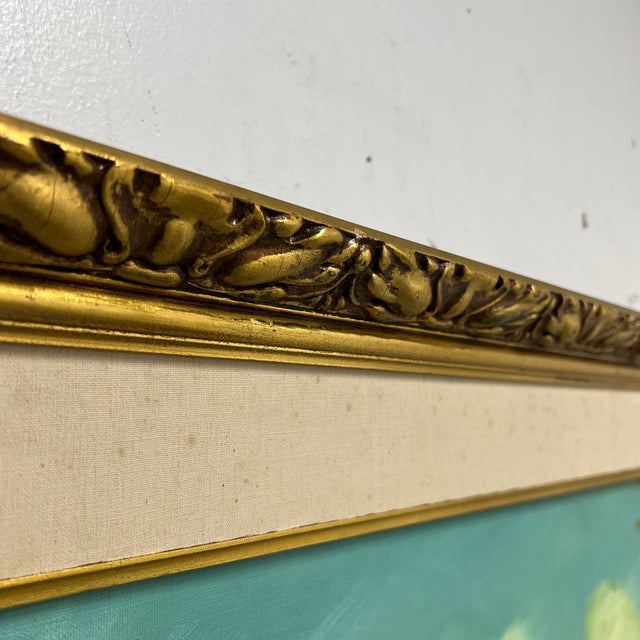 Vintage Signed Landscape Artist Phillip Cantrell Forest + Stream in ...