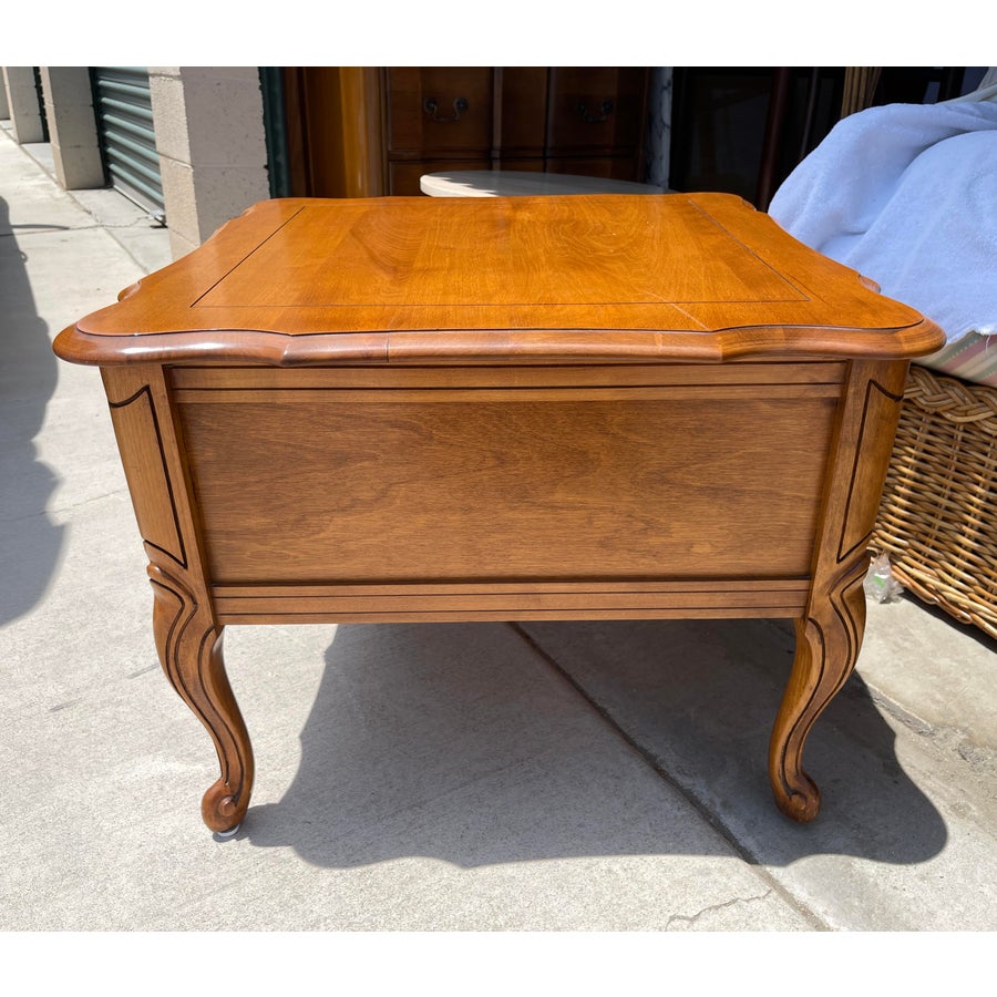 Vintage Thomasville Style French Provincial End Table with Drawer Chairish