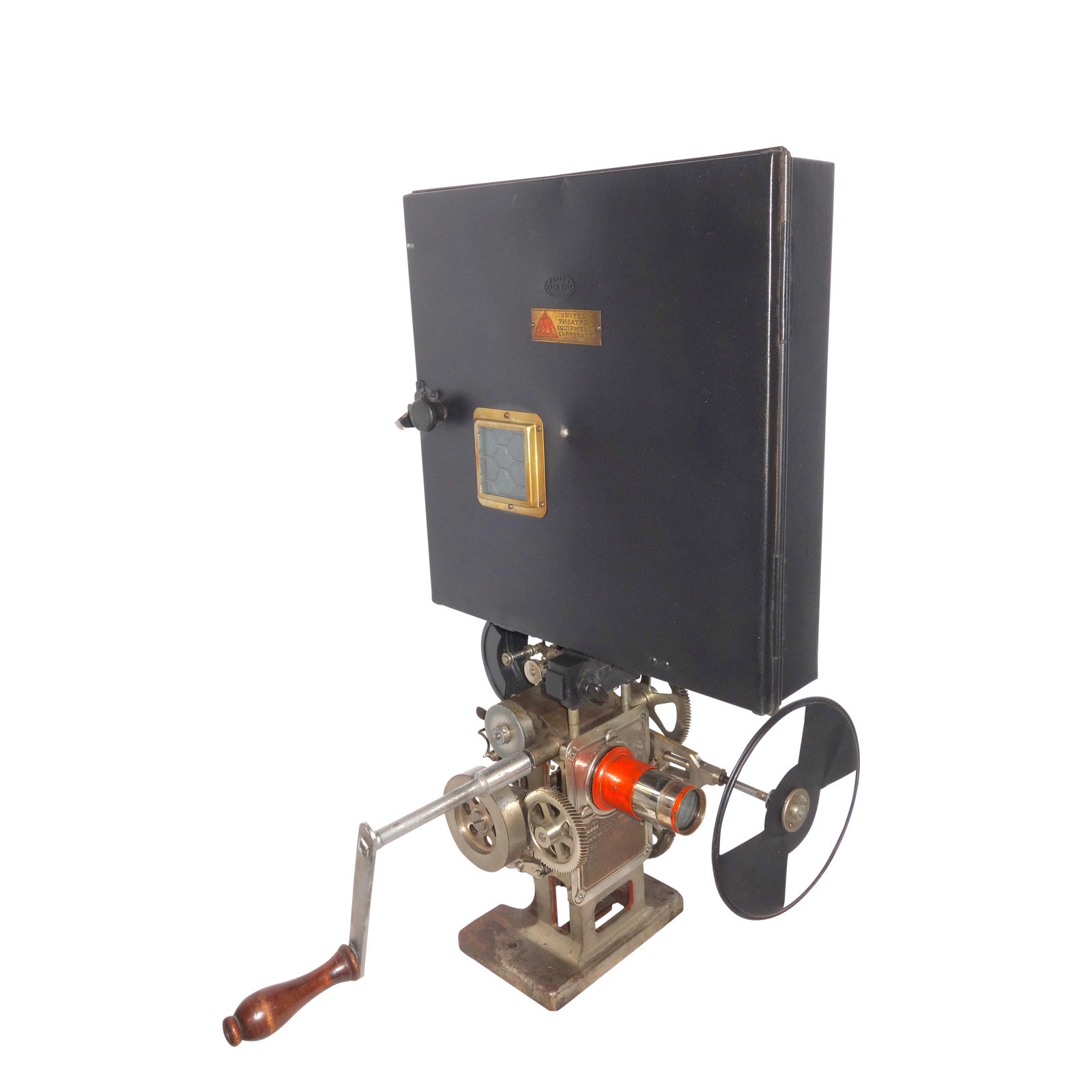 Circa 1906 Power's Cameragraph 35mm Hand Crank Movie Projector Artifact ...