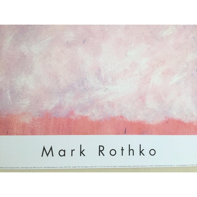 Mark Rothko Vintage 1998 Abstract Expressionist Lithograph Print ...