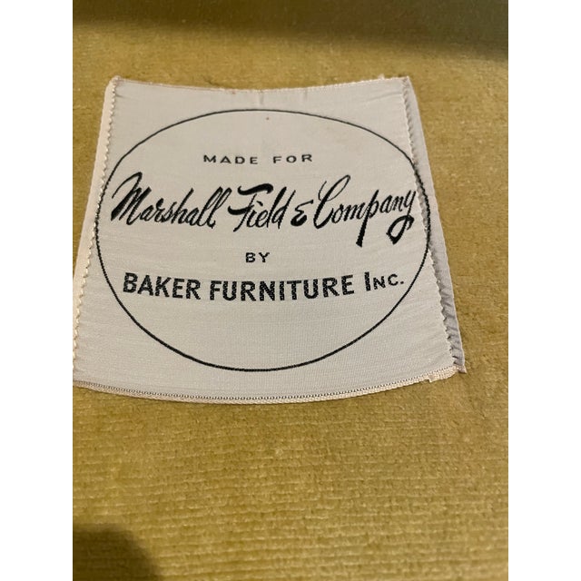 Vintage Baker Furniture Contemporary Tufted Lounge Chairs - a Pair ...